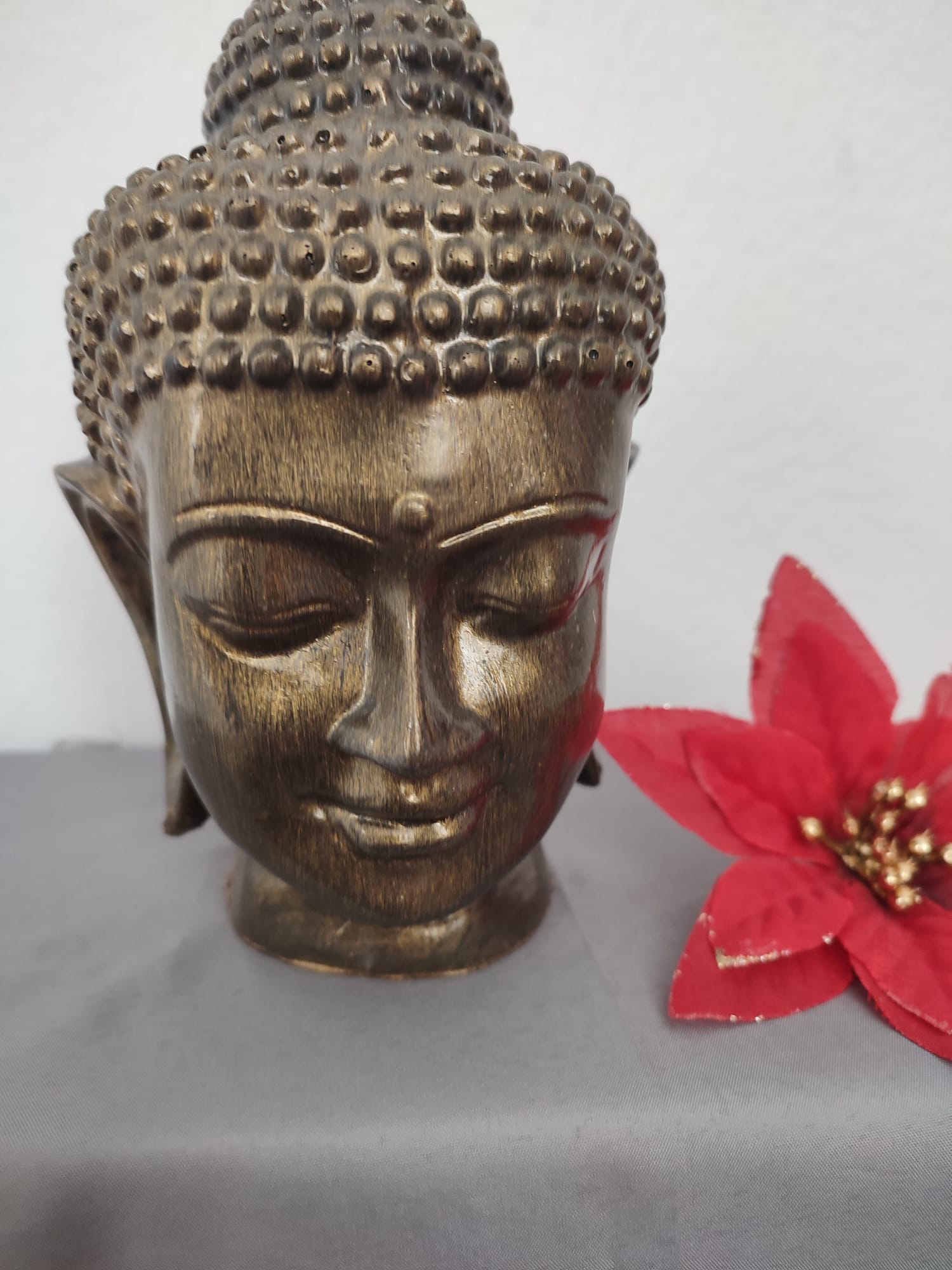 Cabeza Buda Dorada - El Rincón de Nelly, tu tienda esotérica de confianza