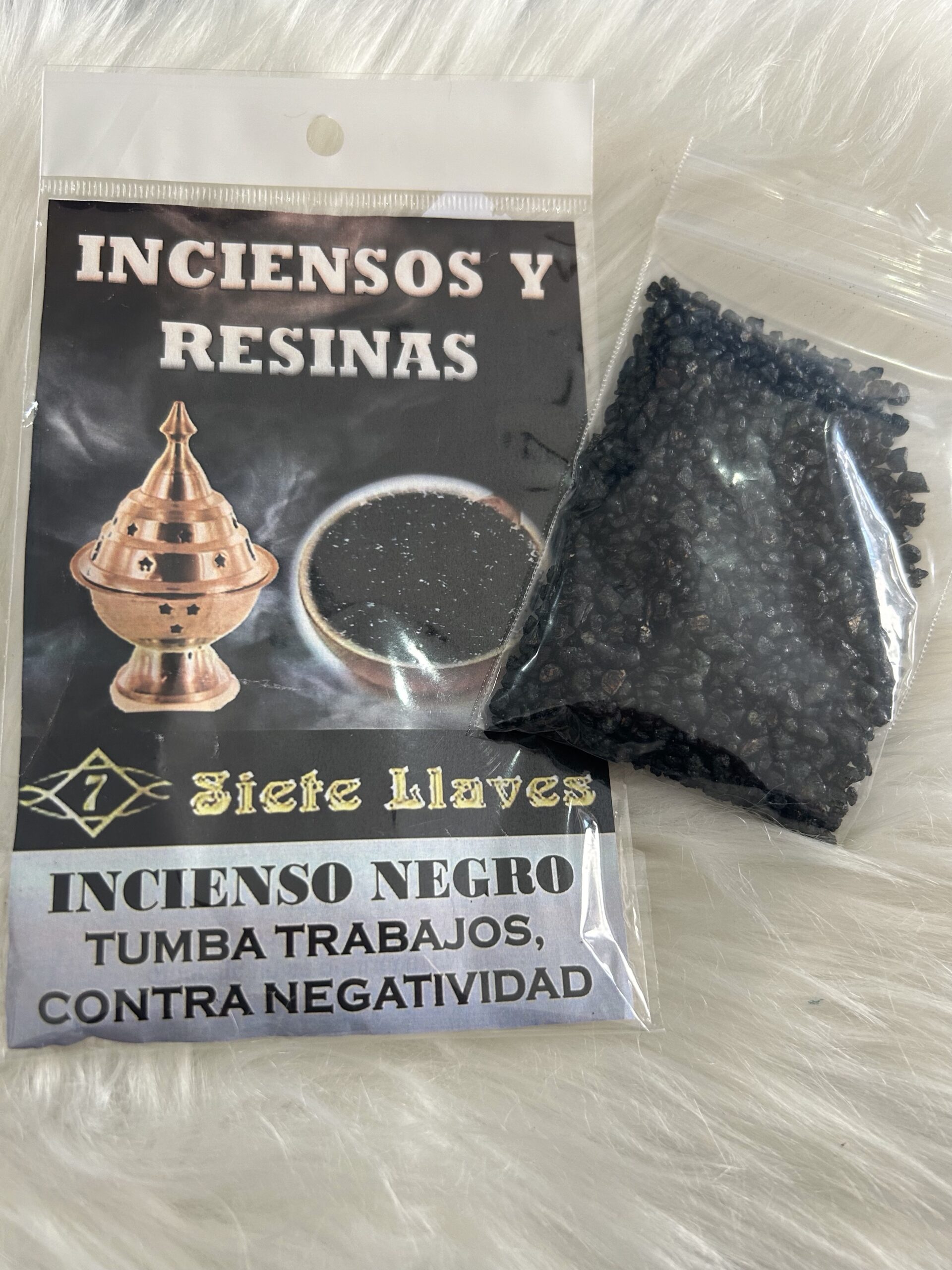 Incienso Granulado Negro - El Rincón de Nelly, tu tienda esotérica de ...